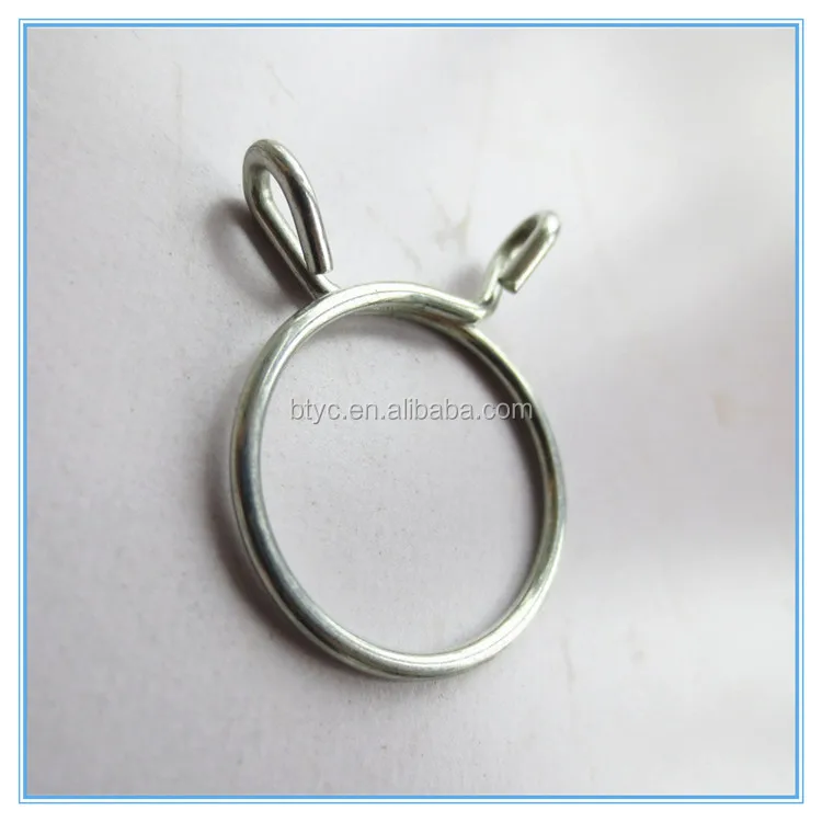 One Wire Round Metal Spring Clips Clamp - Buy Round Spring Clamp,Round ...