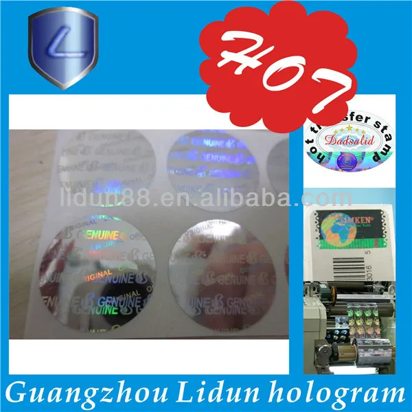 Holograms with Frequencies Stickers - High Quality