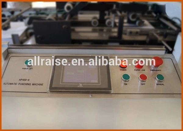 Fully Automatic Paper Hole Punching Machine - CE Certified, 110 Strokes ...