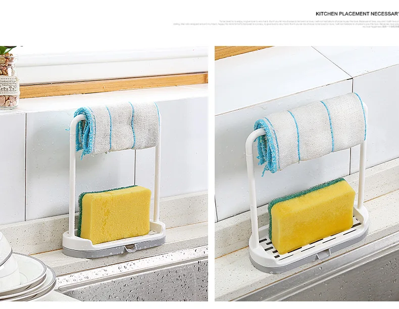 Qm Household Multifunction Cheap Plastic Rag Rack Kitchen Shelf - Buy ...