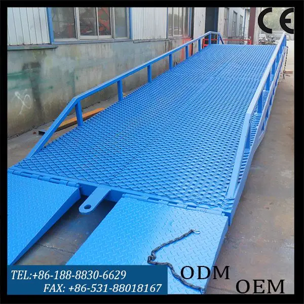 10ton Hand-actuated Hydraulic Ramp/mobile Car Ramp/mobile Ramp ...
