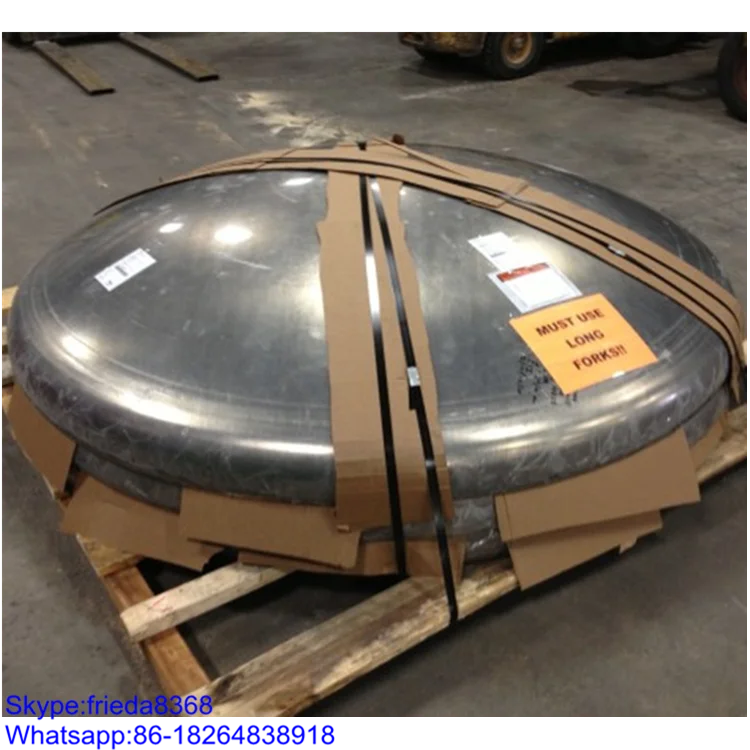 Stainless Steel 316L Elliptical Dome Dished End for Pressure Vessels