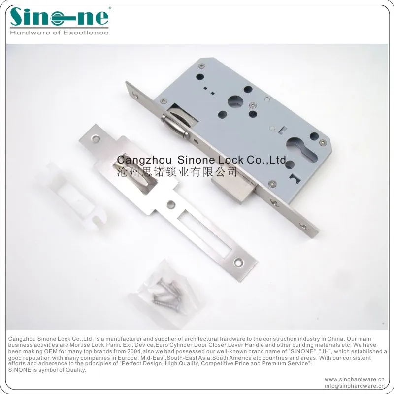 Euro Standard Fire Rated Mortise Sash Door Lock Factory in China