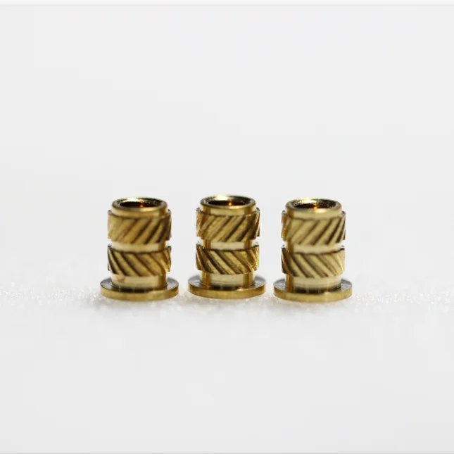 Custom Brass Or Copper Ultrasonic Threaded Inserts Blind For Plastic ...