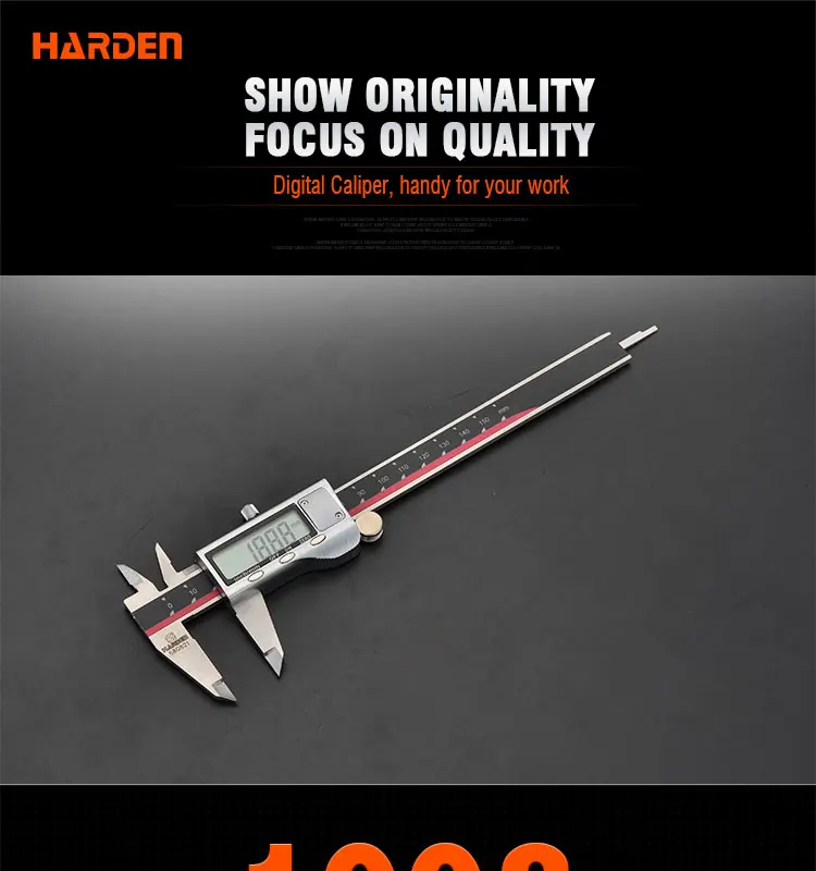 Harden Professional Custom Vernier Calipers 150mm Steel Display Digital ...