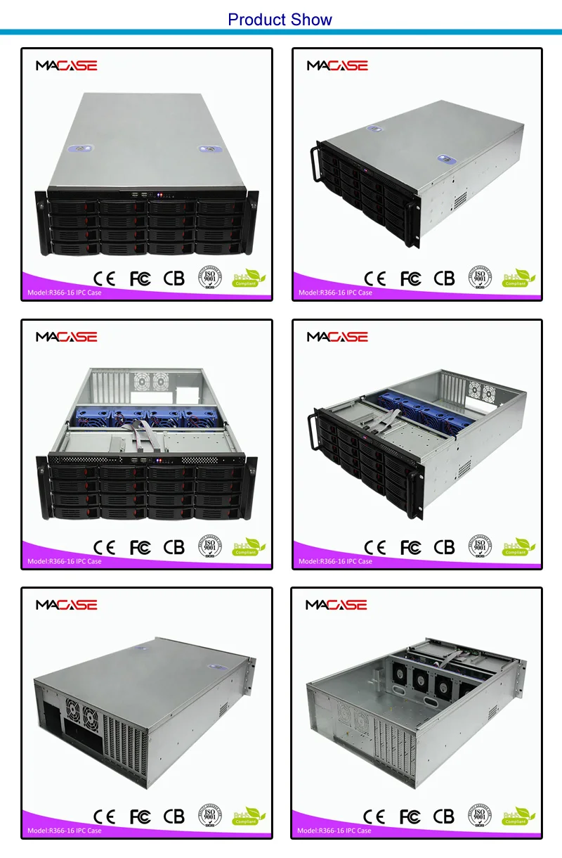 Wholesale Price 3u Server Rackmount Chassis Atx Industrial Case ...