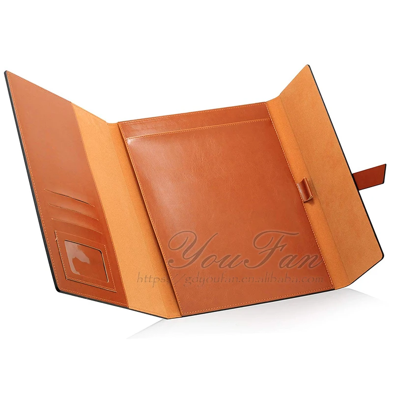 Leather Padfolio Portfolio A4 Presentation Folder - Buy A4 Presentation ...
