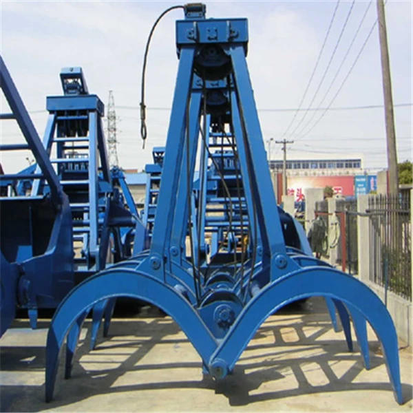 Electric Hydraulic And Mechanical Grab Bucket For Crane - Buy Electric ...
