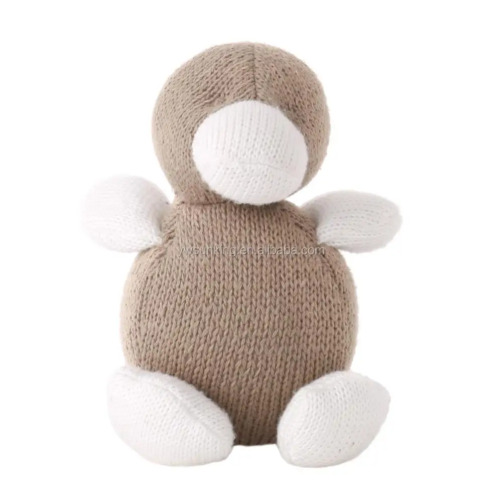 Cute Wool Duck Toys Funny Gift To Friend And Kids Lovely Room Deco Doll ...