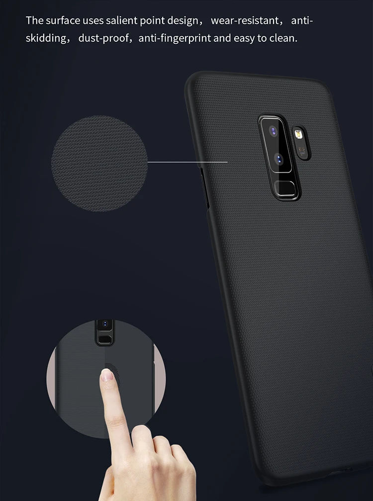 Nillkin Frosted Hard Pc Phone Back Cover Case For Lg Q7 Thinq V30 V20 ...