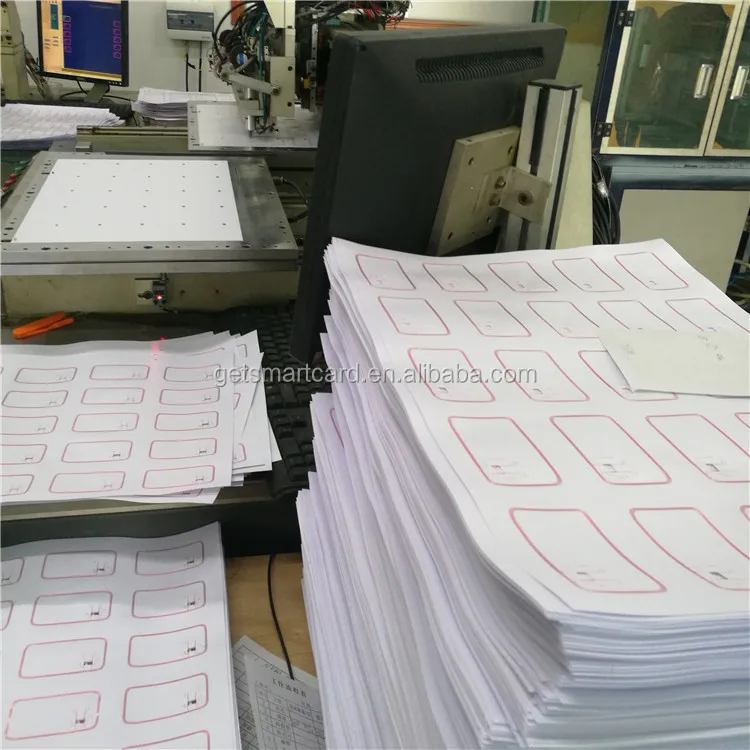 13.56mhz Rfid Nfc A4 Sheet For Printing Business Card - Buy Rfid Nfc A4 ...