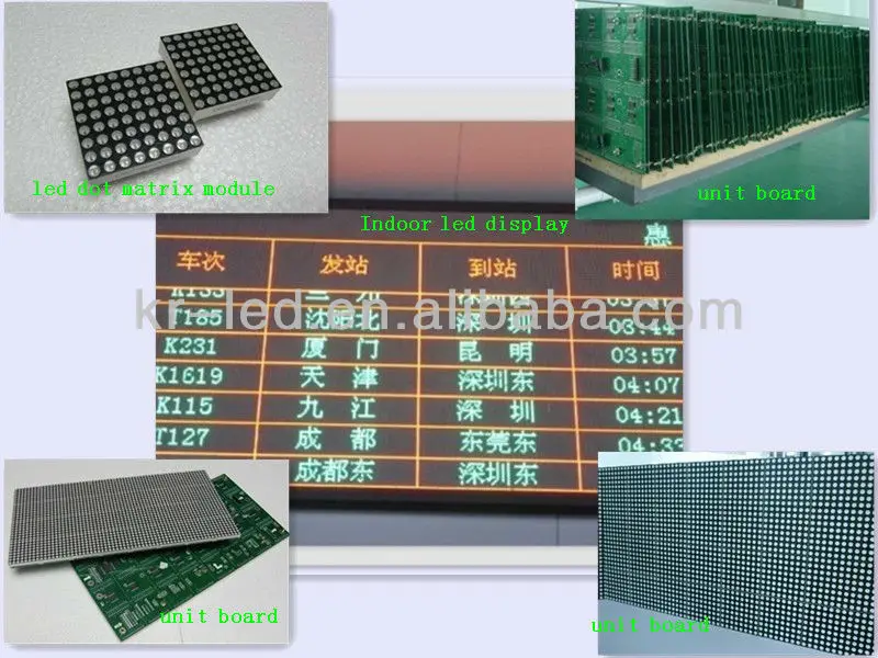 Shenzhen Factory P4 Super Orange 8x8 3mm Led Dot Matrix Display Module ...
