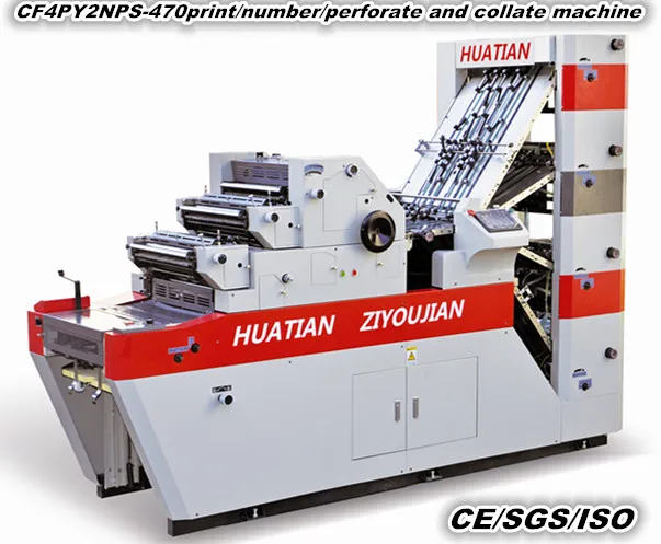 Ncr Paper Printing Machine/commercial Invoice/recipt Printing Machine ...