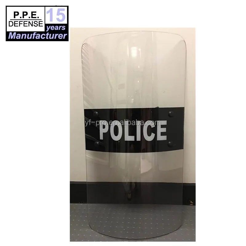 Anti Riot Control Pc Security Military Police Riot Shield - Buy Police ...