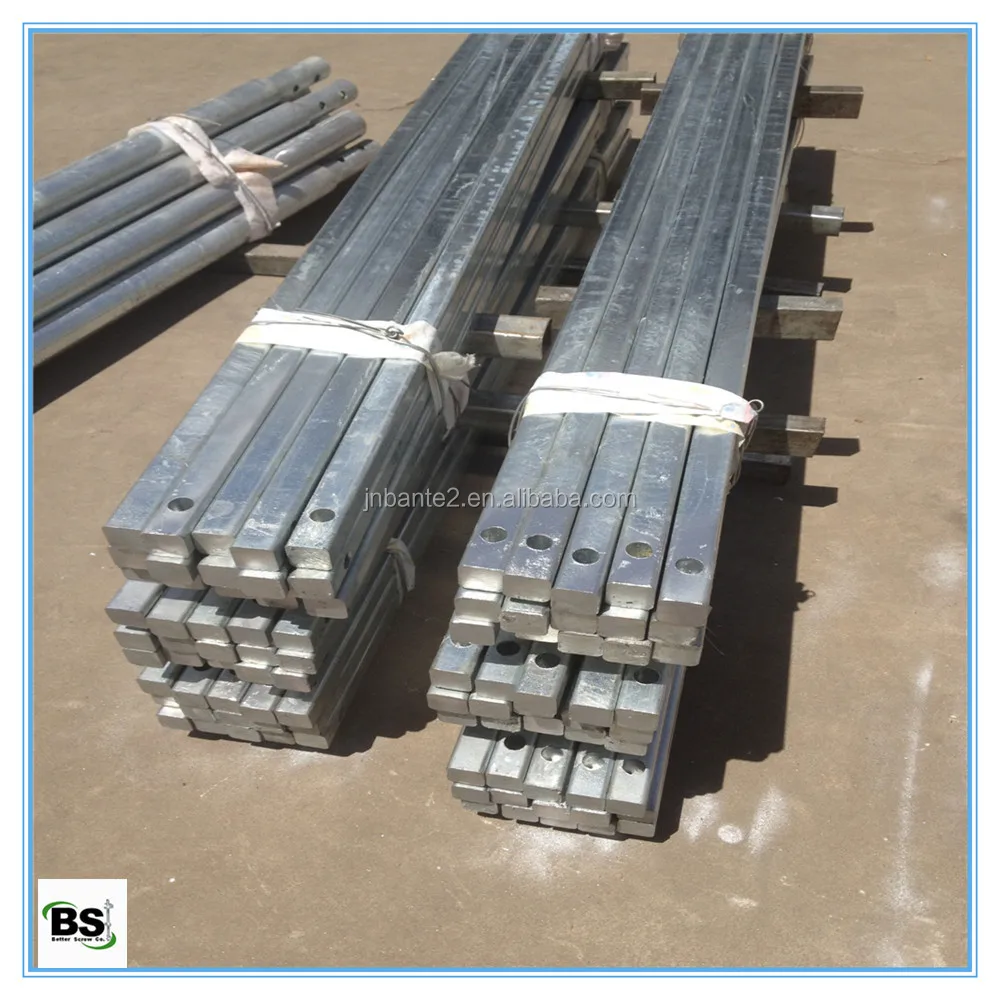 Helical Light Pole Foundation Piles And Screw Piles And Helix Piles ...