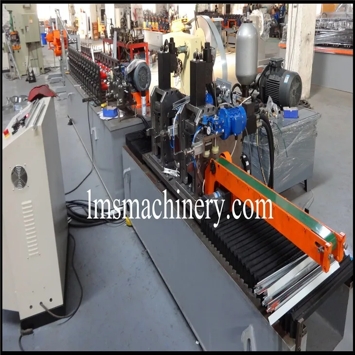 Lms Gypsum Board Ceiling T Grid Roll Forming Machine Main Tee Cross T ...