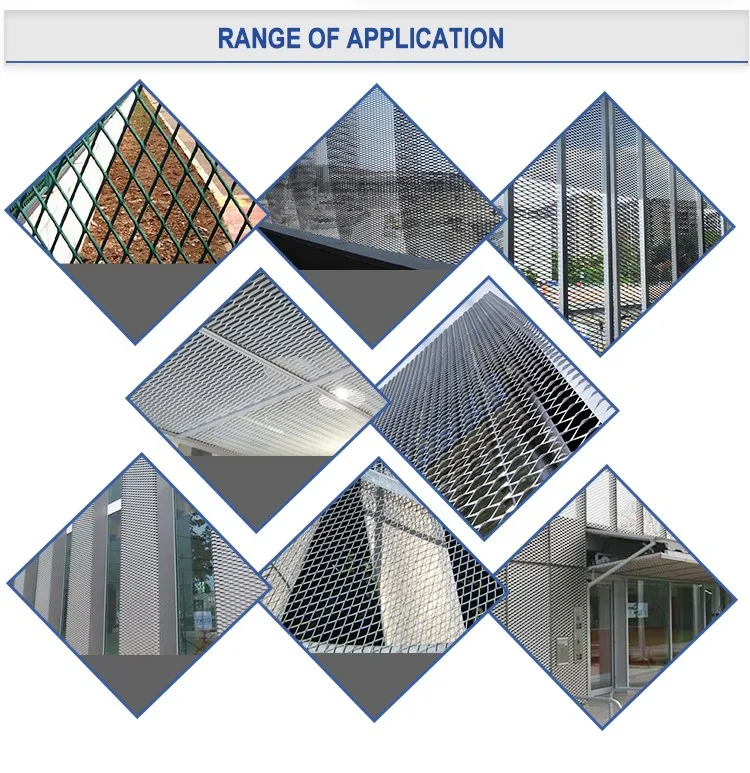 Expanded Metal and Wall Plaster Mesh Decorative Aluminium Mesh Expanded ...