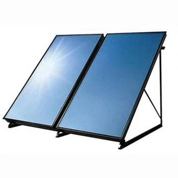 Aluminum Alloy Copper Pipe Material Flat Panel Plate Solar Water Heat ...