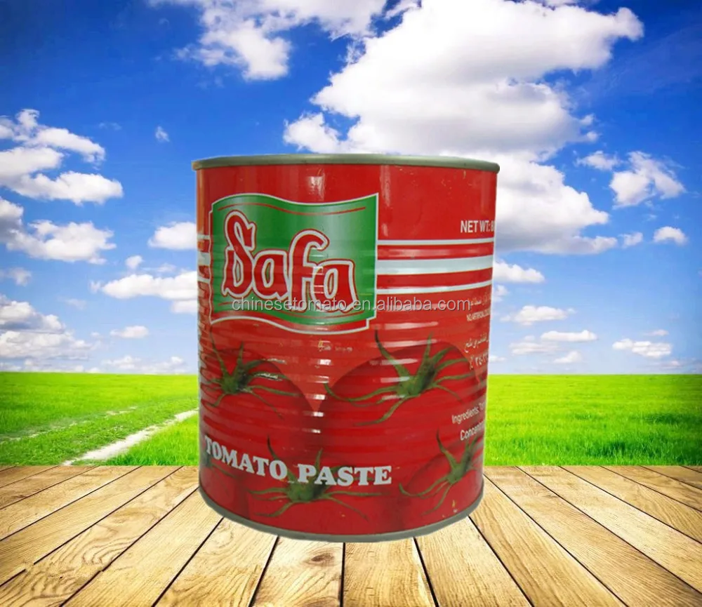 Double Concentrate 400g Canned Safa Brand Tomato Paste - Buy Tomato ...