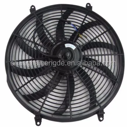 Universal DC 12v 16 INCH Push Pull Electric Radiator Motor Cooling Fan ...