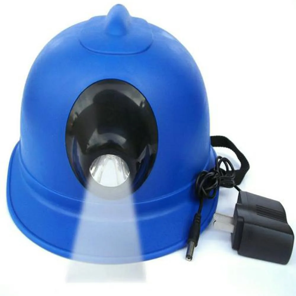 Supply Mining Safety Equipment V-shape Coal Miner Hard Hat With Light ...