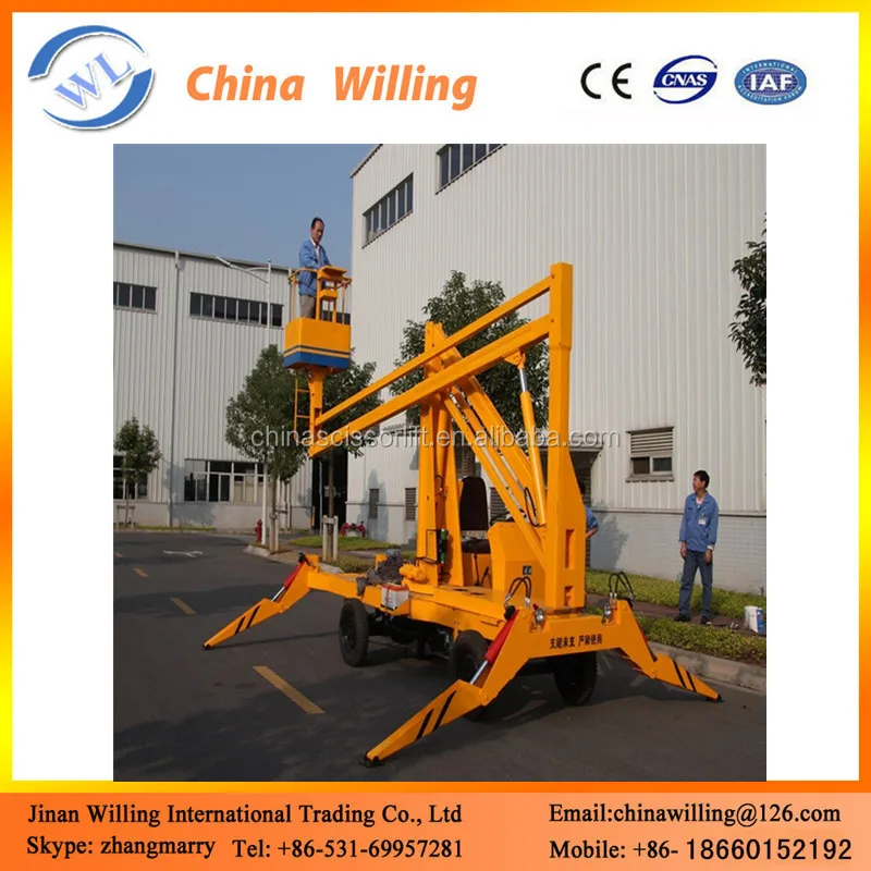 Hydraulic Man Lift Price Genie Boom Lift Man Lift For Sale - Buy Man ...