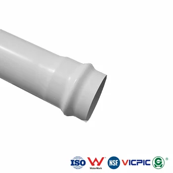 Hot Sale Din Standard Bell End Pvc Pipe For Water Supply And Drainage ...