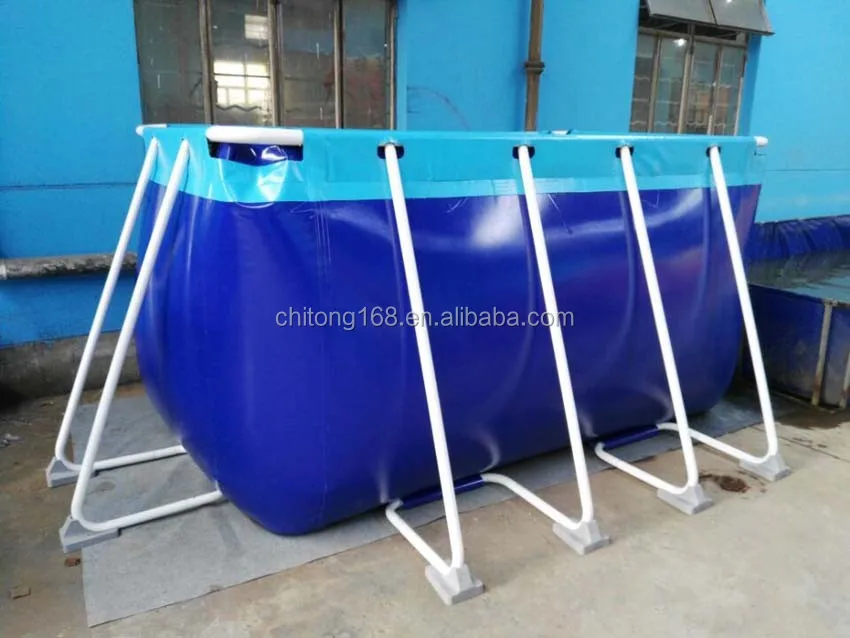 Portable Intex Frame Swimming Pool - Durable & Fun