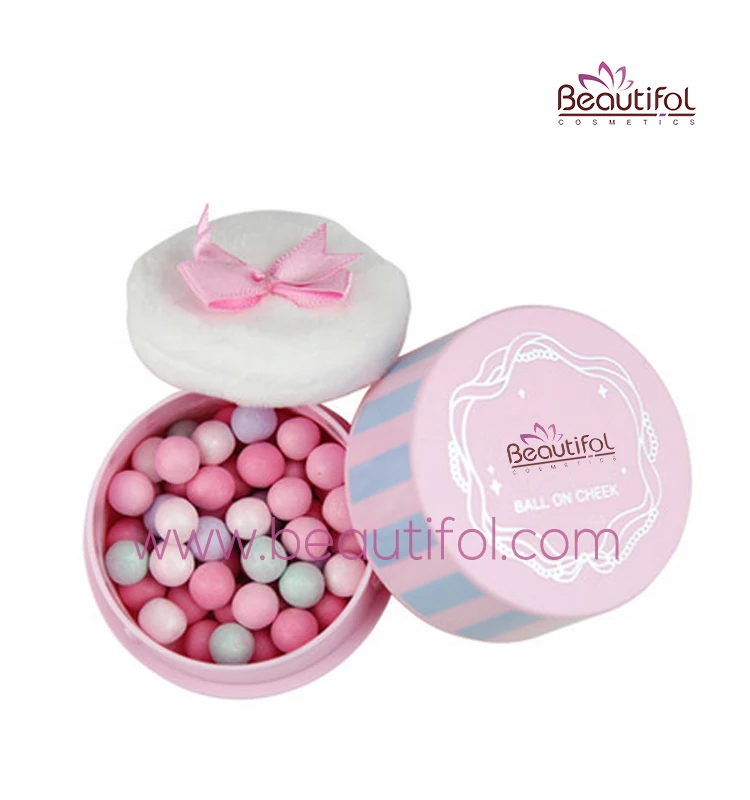 Wholesale Colorful Makeup Blusher Balls,Cosmetics Blush,Paper Box ...