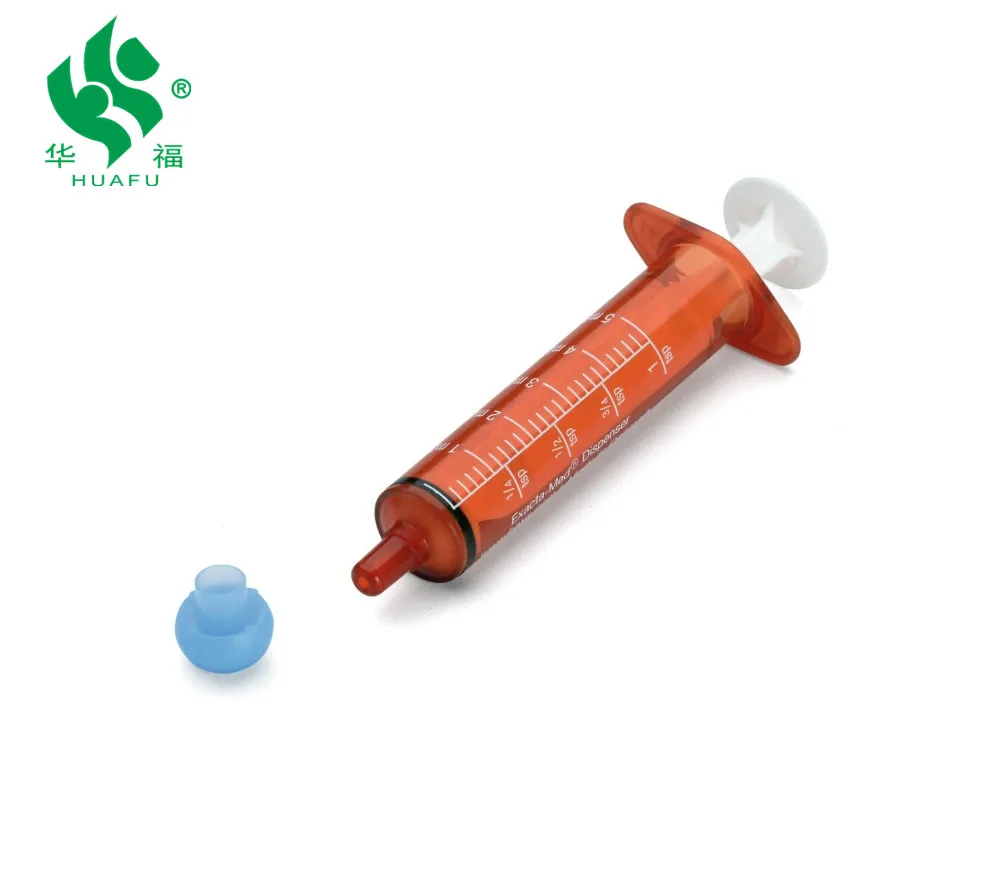 Amber Brown Color Oral Syringe With Tip Cap For Feeding Food - Buy ...