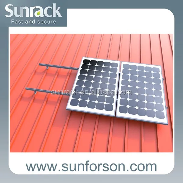 Solar Panel Stand for Pitched Roof Mount - Reliable & Durable