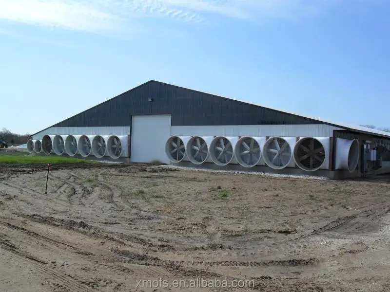Poultry Barn Ventilation/ Barn Ventilation System/ Barn Exhaust Fan ...