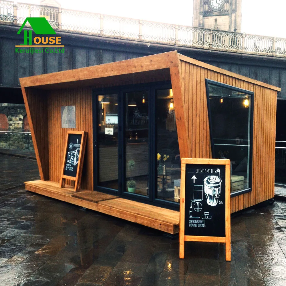 Modernization Prefab Houses Luxury Prefab House Container Coffee Shop ...