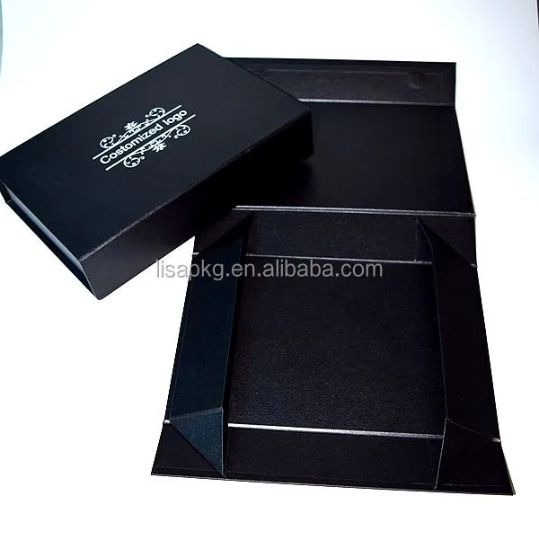Luxury Dark Black Mens Underwear Packaging Boxes Design - Buy Clothes ...
