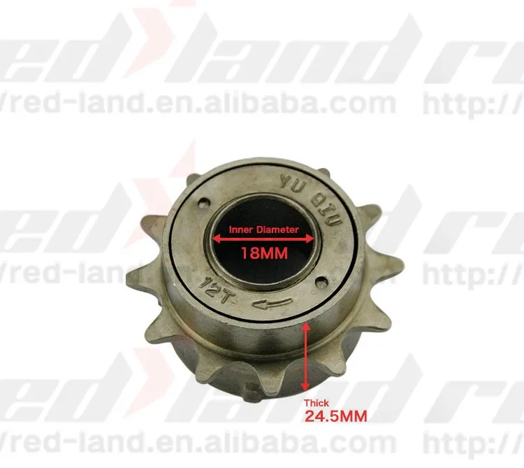 Bicycle Single Speed 12t Freewheel Sprocket - Durable & Efficient