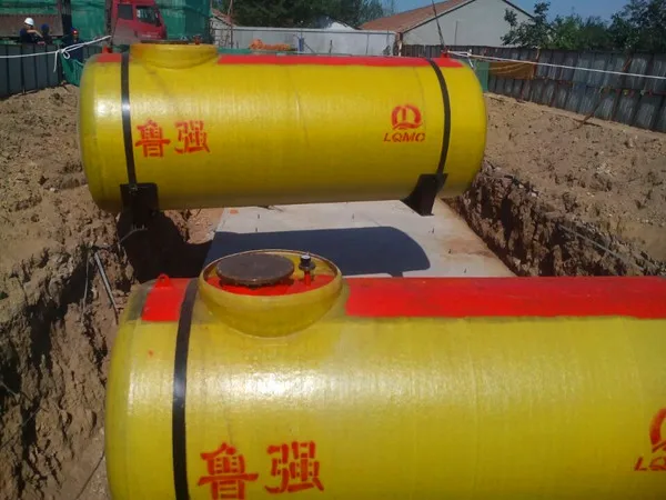 Fiberglass Double Wall Underground Diesel Petrol Fuel Storage Tanks For ...