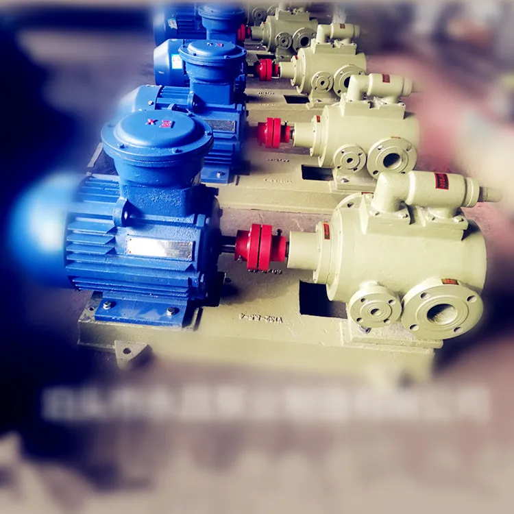 High Viscosity Asphalt Three Screw Bitumen Pump Electric 3G