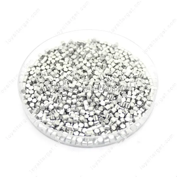 99.999% Pure Aluminum Pellets Al Evaporation Materials - Buy Al ...