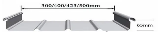 Klip-lok/clip Lock Standing Seam Roofing Machine by Zhongde