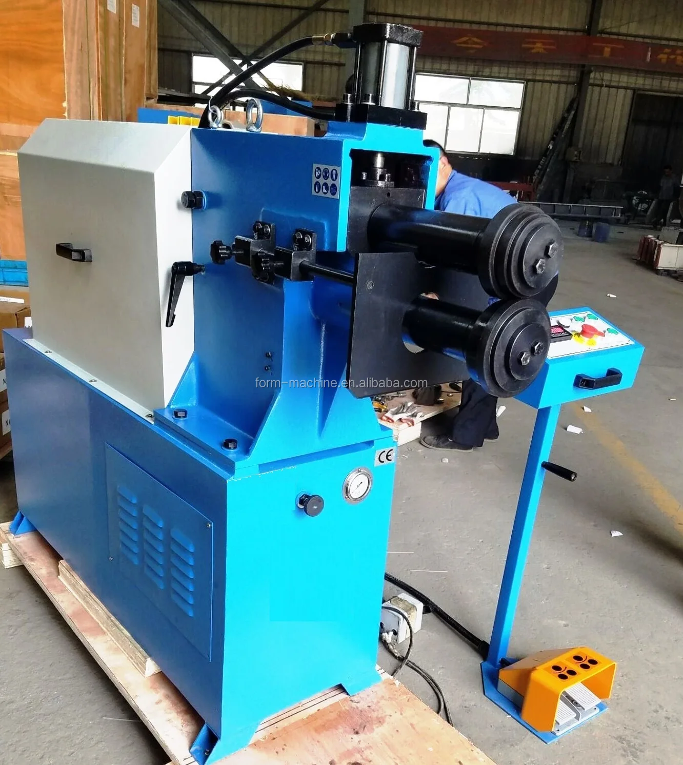 Duct Making Grooving Beading Roller,Electric Sheet Metal Beading ...