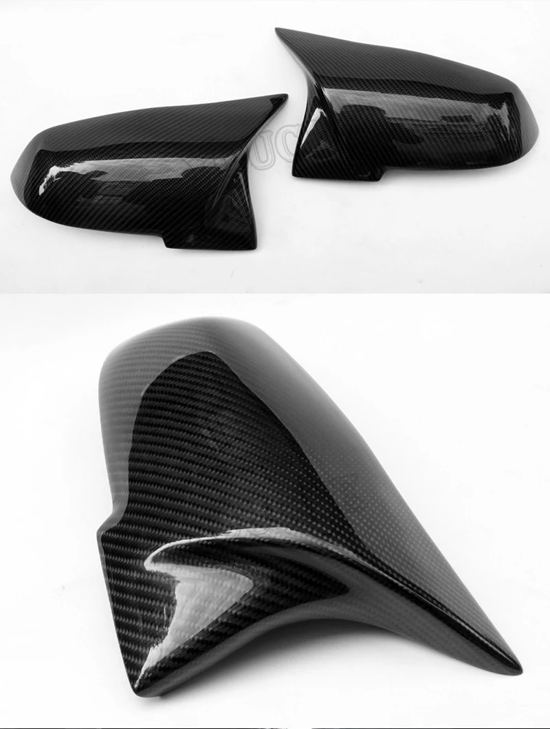 1:1 Direct Replace M3 Style Carbon Fiber F30 Sid Mirror Cover Caps For ...