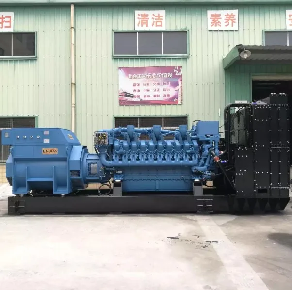 Diesel Generator 6.6kV 2MVA Genset with Germany Engine and ...