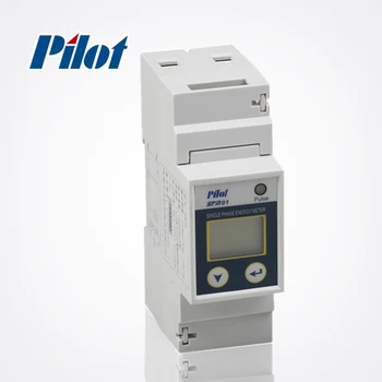 Pilot Spm91 Modbus Din Rail Single Phase Electronic Energy Meter - Buy Modbus Din Rail Single ...