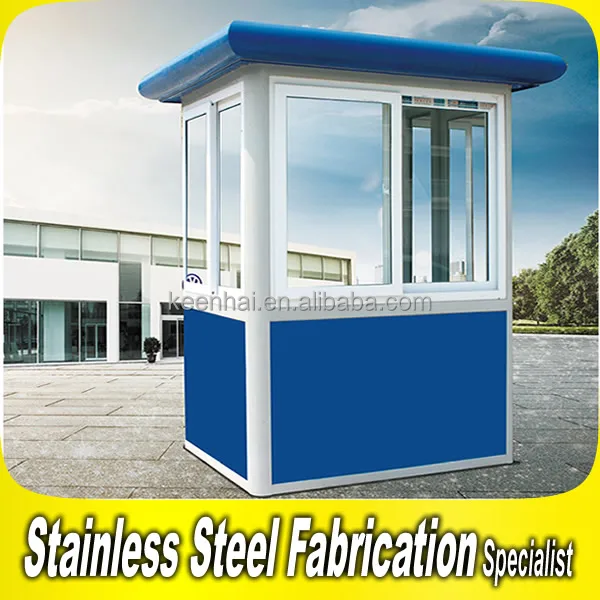 Custom Made Stainless Steel Outdoor Portable Checkpoint Booth And Room ...