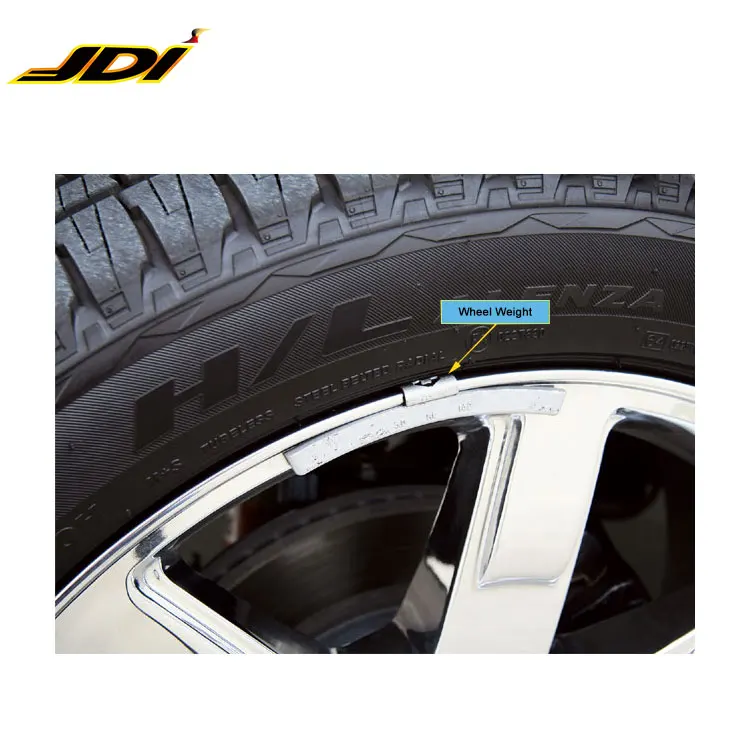 Fe Clip on Wheel Balancing Weights for Aluminum Rim 5g-60g