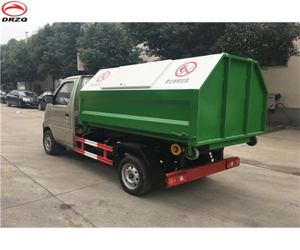 2018 4*2 Self-unloading Garbage Dump Truck Mini Garbage Truck| Alibaba.com