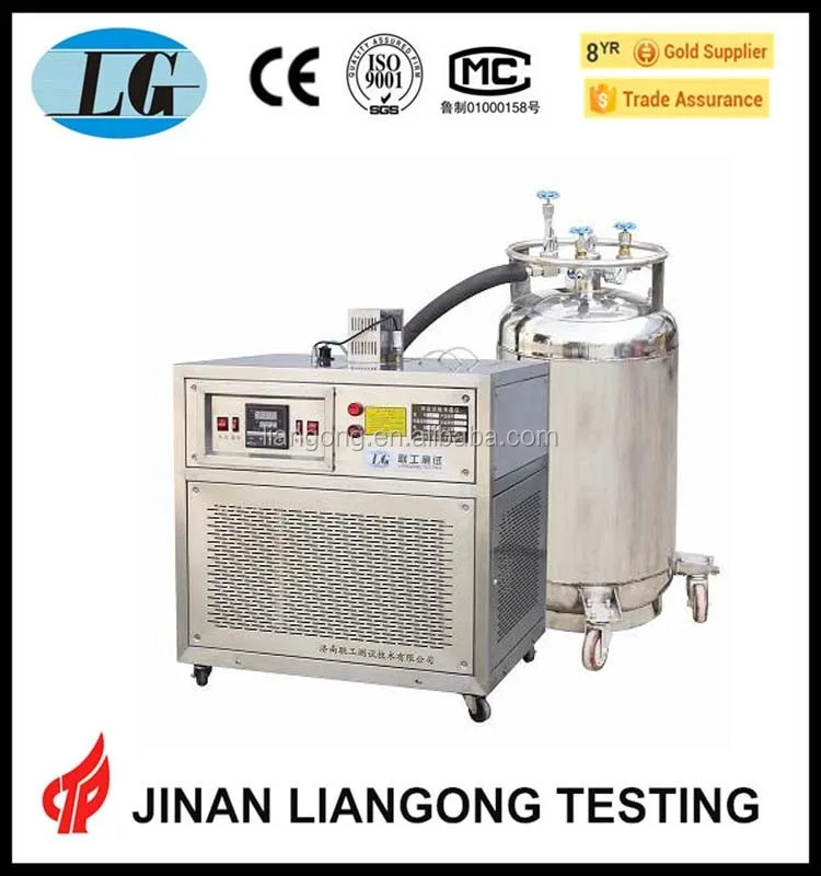 Minus 80 Degree C Liquid Nitrogen Cooling Chamber/freezing Tank Impact ...