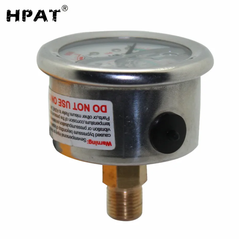 M10*1 PCP High Pressure Gauge Manometer 40mpa 6000psi