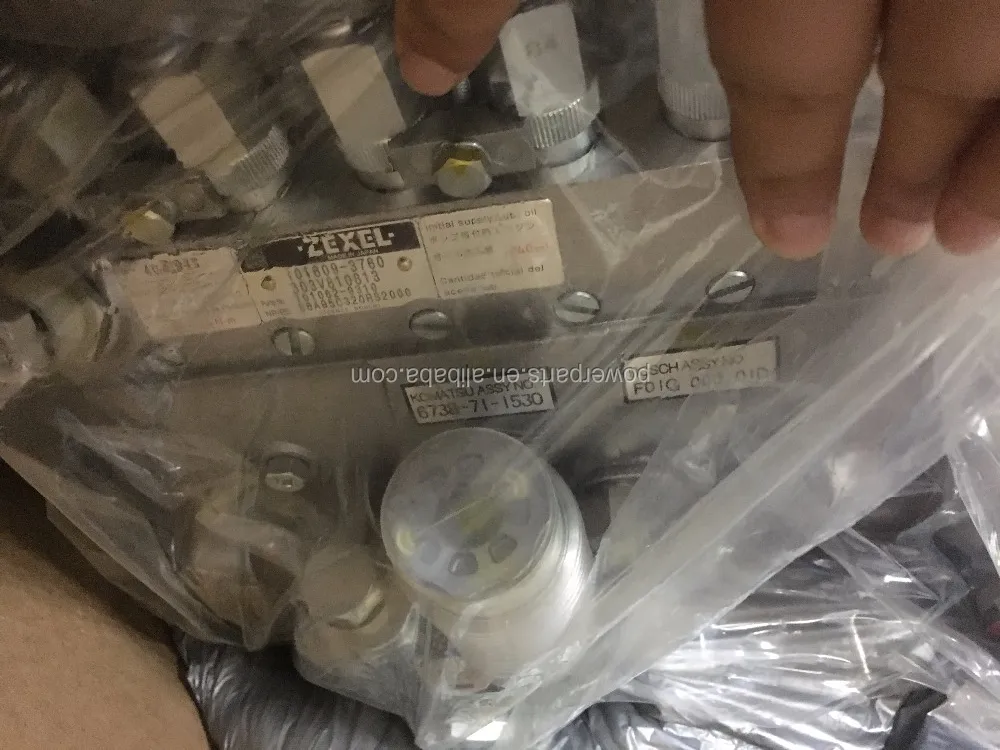 Original New S6d125 Excavator Fuel Injection Pump 6151-71-1771 For ...