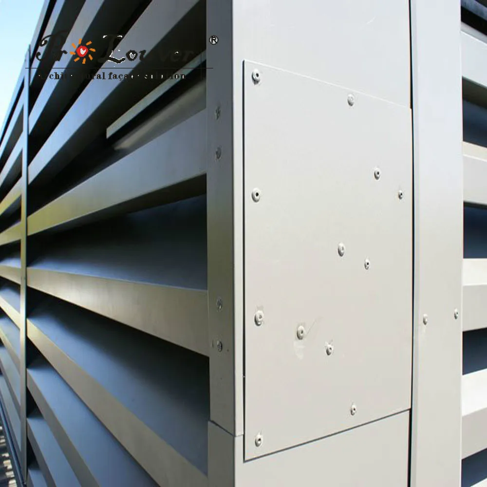 Rainproof Alminum Sun Louver,Motorized Dynamice Sun Louver - Buy ...